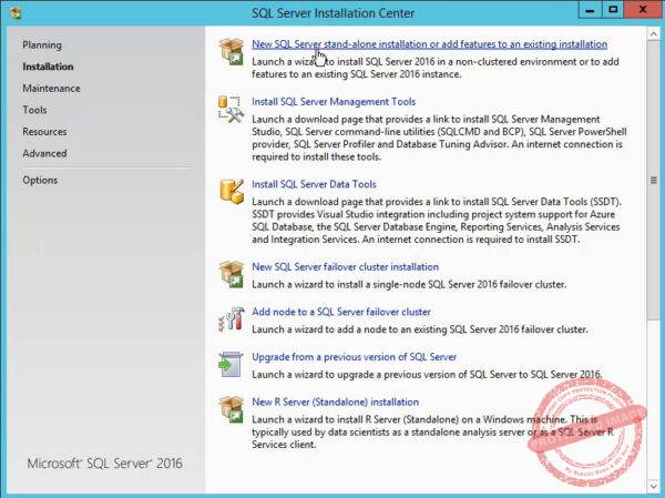 آموزش نصب کلی هسته اصلی SQL Server - طهاکو