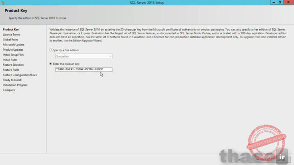 آموزش نصب کلی هسته اصلی SQL Server - طهاکو