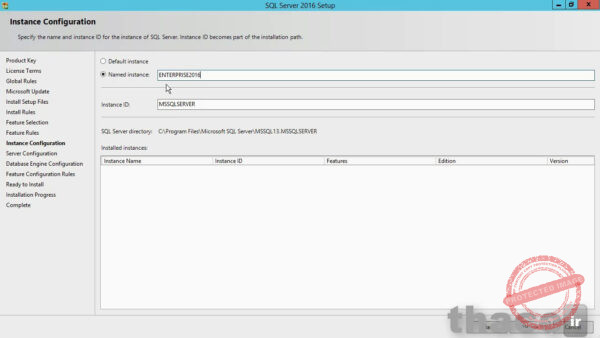 آموزش نصب کلی هسته اصلی SQL Server - طهاکو