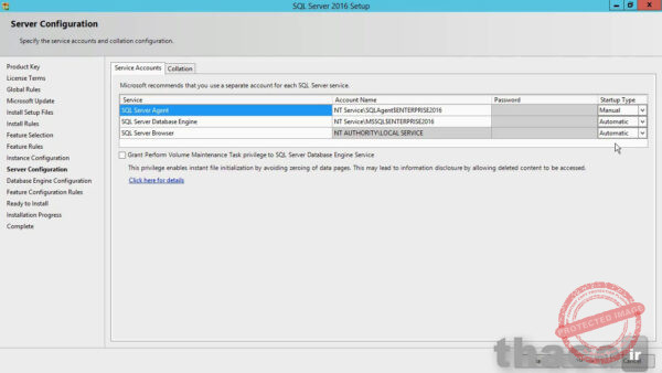 آموزش نصب کلی هسته اصلی SQL Server - طهاکو