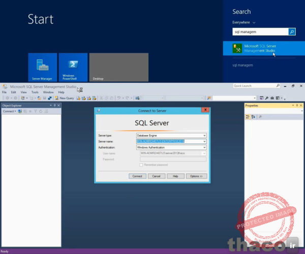 بررسی مبانی مدیریت SQL Server Management Studio - طهاکو