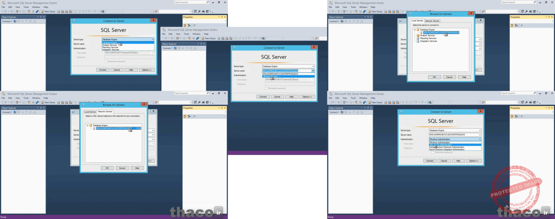 بررسی مبانی مدیریت SQL Server Management Studio - طهاکو