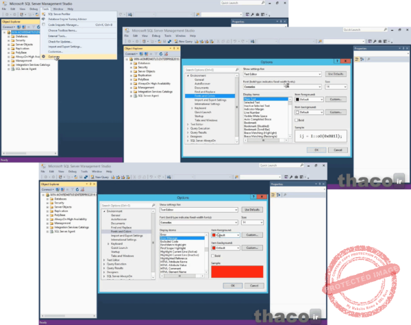 بررسی مبانی مدیریت SQL Server Management Studio - طهاکو