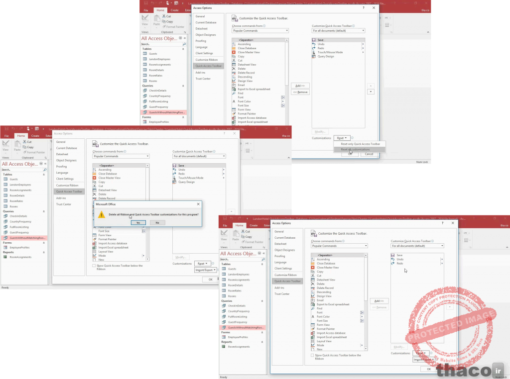 آموزش کار با نوار ابزار دسترسی سریع یا Quick Access Toolbar - طهاکو